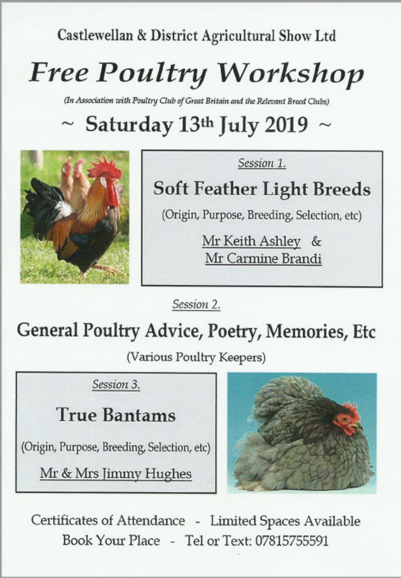 Poultry Workshop 2019